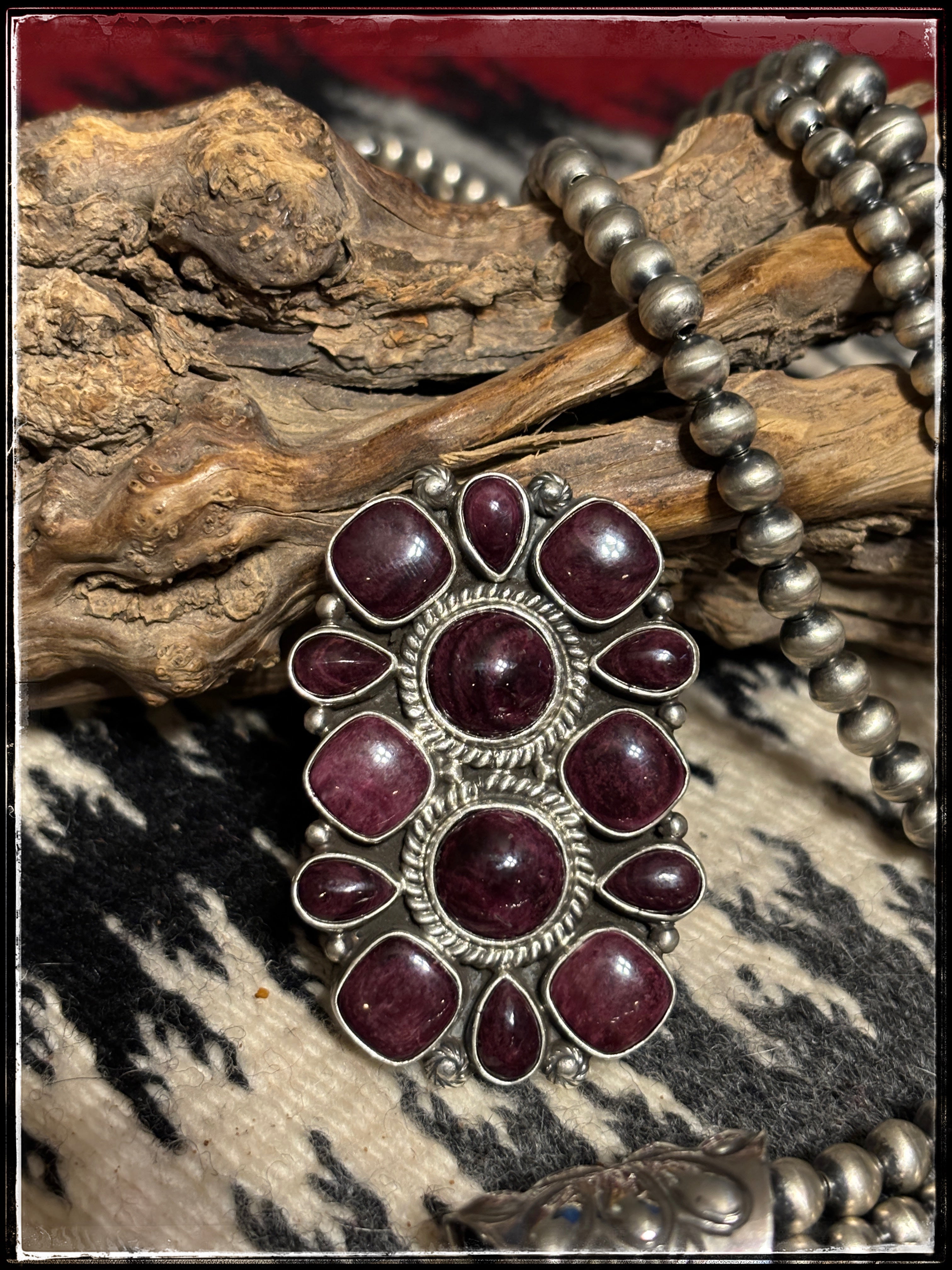 Tyler Brown Purple Spiny Shell Ring – Wild Pony Trading Co.